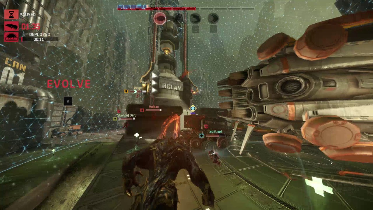 Evolve Stage 2 - xo, volkan, skallion, virgo - Orbital Drill - YouTube