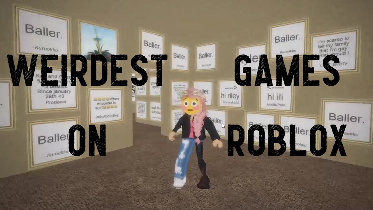 I Found the Weirdest Games on Roblox - YouTube