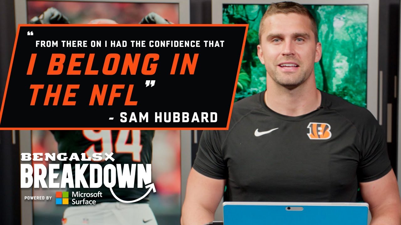 Sam Hubbard takes us through some his HIGHLIGHTS | Bengals Breakdown ...