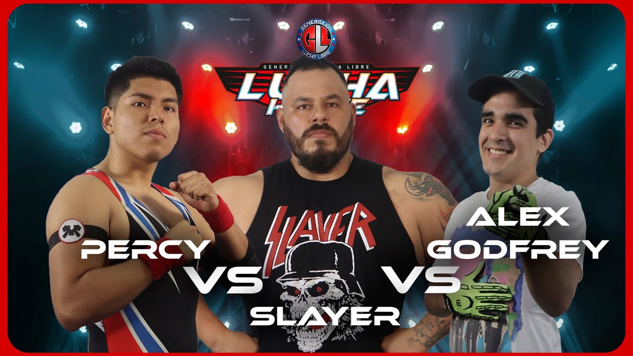 GLL: Lucha House 2024 - Percy vs Slayer vs Alex Godfrey - YouTube