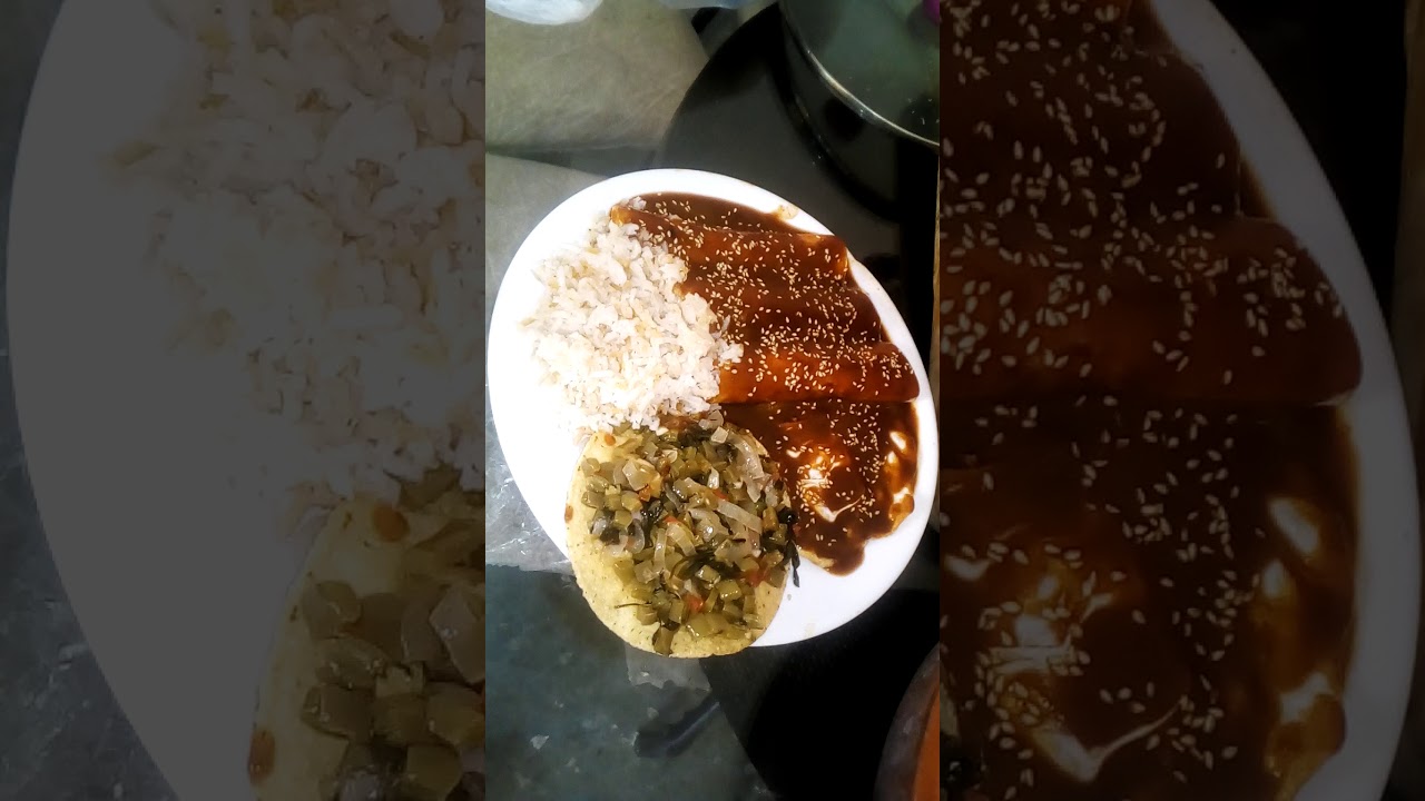 !a comer un rico mole receta de #Chiapas 😋! - YouTube