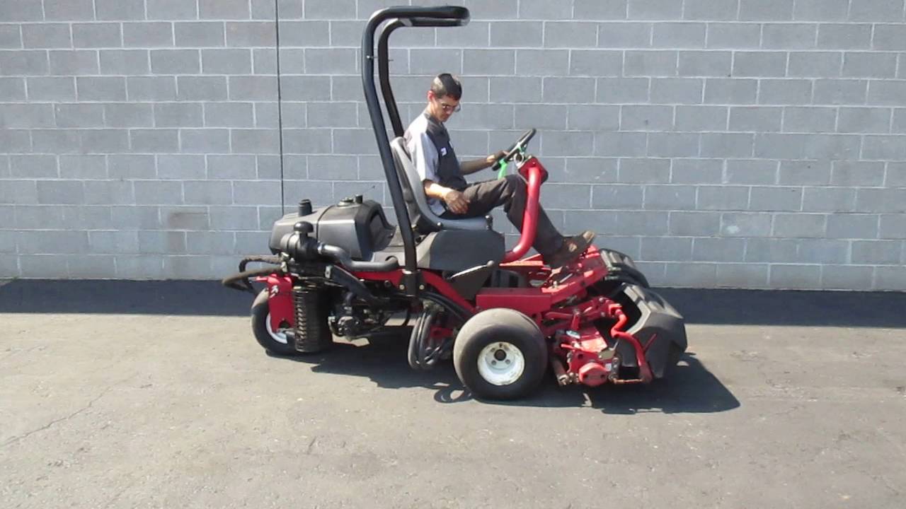 2002 Toro Greensmaster 3250-D Triplex Greens Mower - #40178 - YouTube