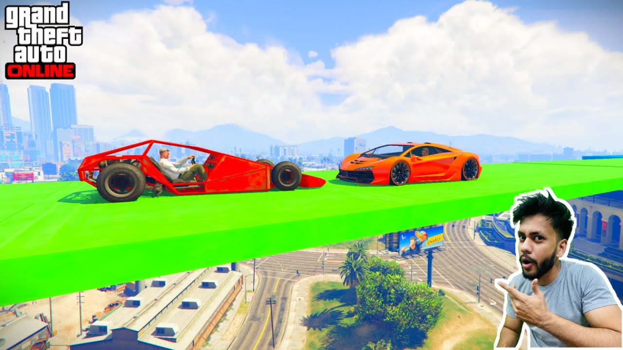 Face To Face Race Turned Into Road Rage GTA 5 - YouTube