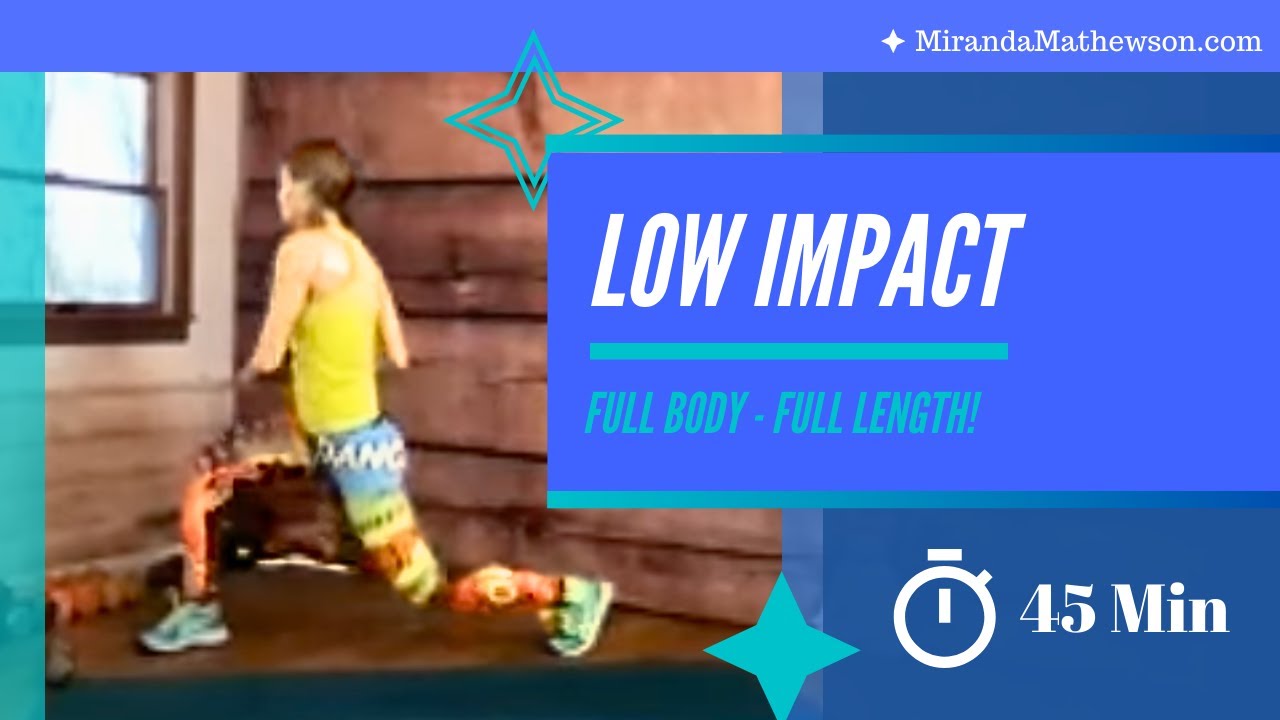 FULL BODY WORKOUT - low impact circuit - YouTube