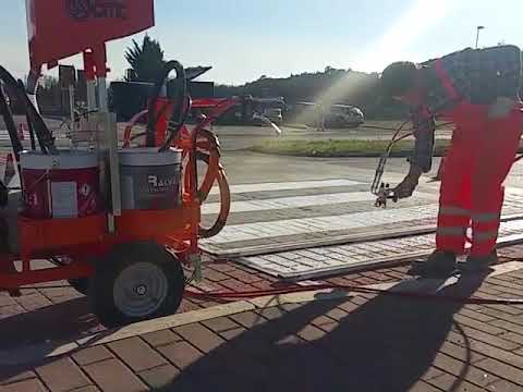 AR30PRO-2C - CMC Road Marking Machines - YouTube
