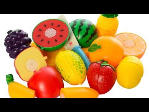 Yellow fruits and vegetables | Food ASMR | #foodasmr #asmrtoys # ...