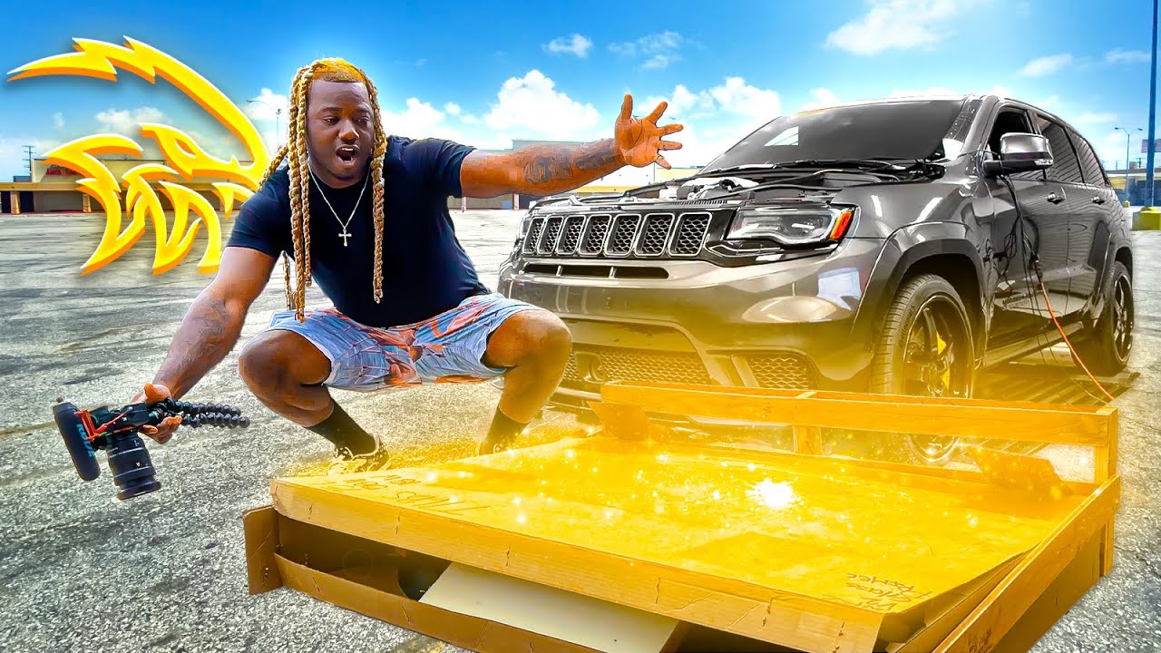 AFTER 5 MONTHS I FINALLY GOT MY CUSTOM TRACKHAWK HOOD!! (BIG REVEAL ...