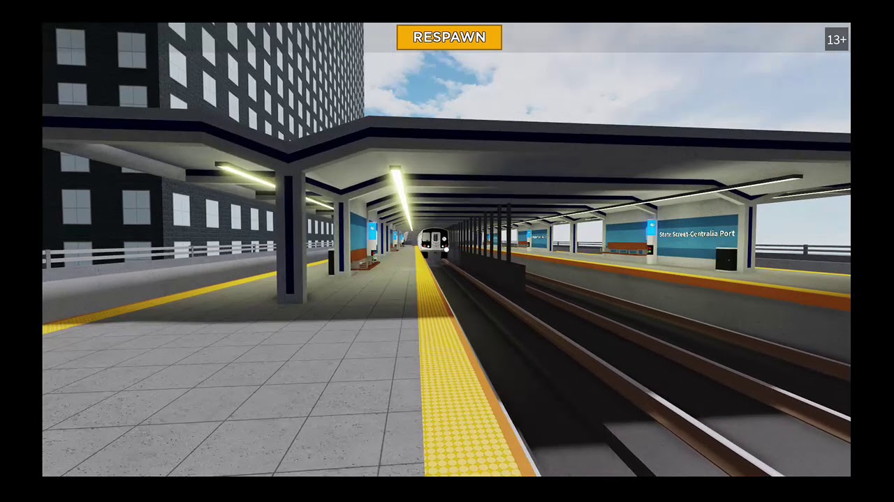 Roblox subway train simulator railfanning at state Street Centralia ...