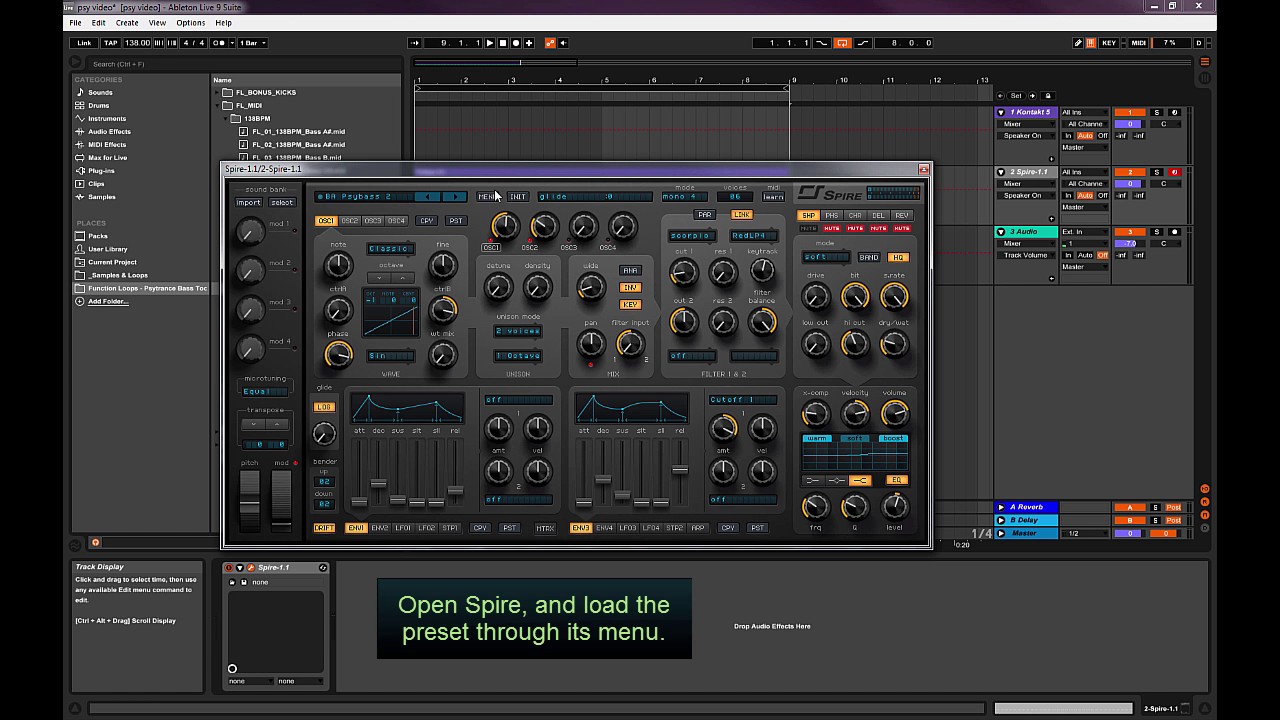 Psytrance Bass Tools - Review Video | Psytrance Bass Loops, Samples ...
