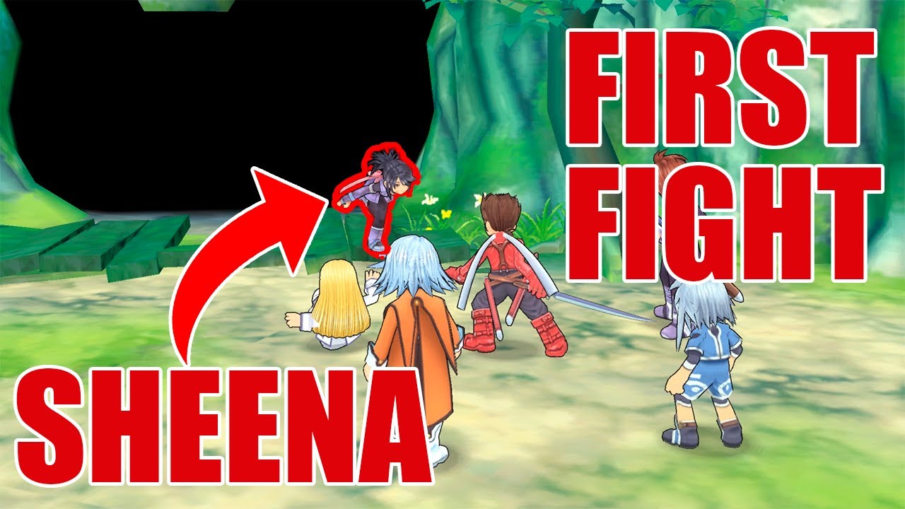 Tales of Symphonia Boss battle vs Sheena First Time - YouTube