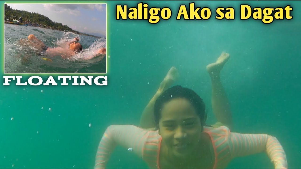 NALIGO AKO SA DAGAT | LUMANGOY | SUMISISID | SWIMMING - YouTube