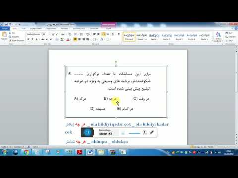 farsça YDS soruları video 49