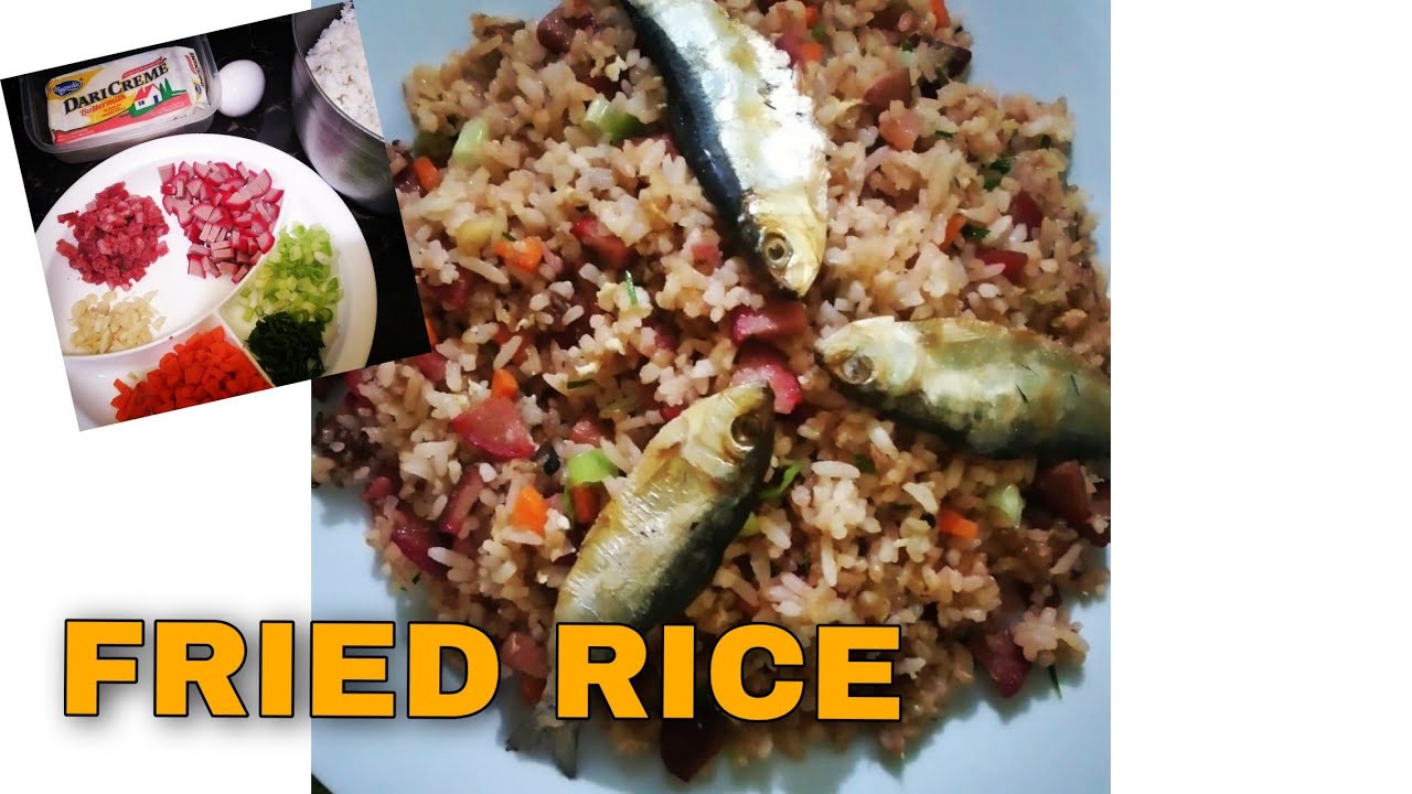 SINANGAG NA KANIN|HOW TO COOK FRIED RICE|PINOY FRIED RICE|YUMMY FRIED ...