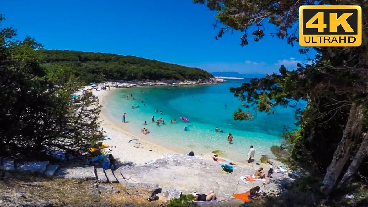 Emplisi and Foki Beaches 4K, Kefalonia - YouTube