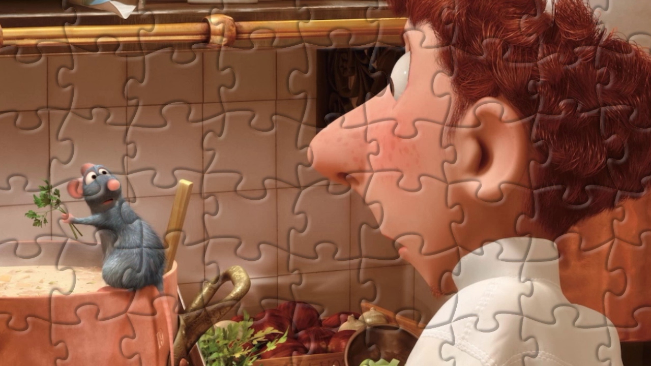 Ratatouille Puzzle Games For Kids - YouTube