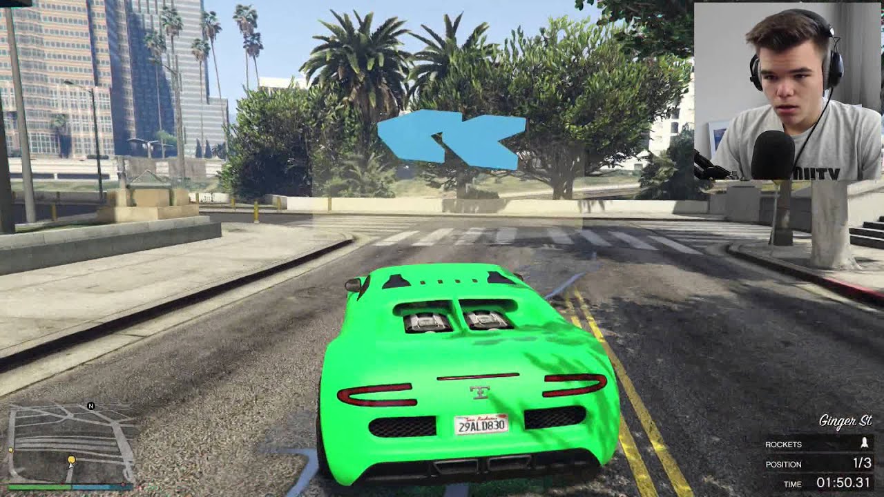 BIGGEST FALL EVER! (GTA 5 Funny Moments) - YouTube