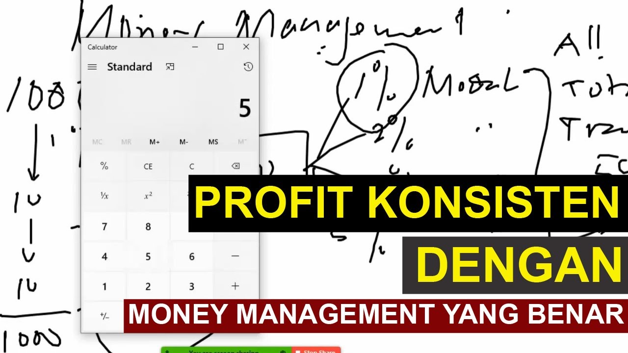 Profit Konsisten Dengan Money Management Yang Benar II Consistent ...