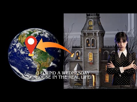 I found Secret location 🤫 of Wednesday House on Google Maps🌎 # ...