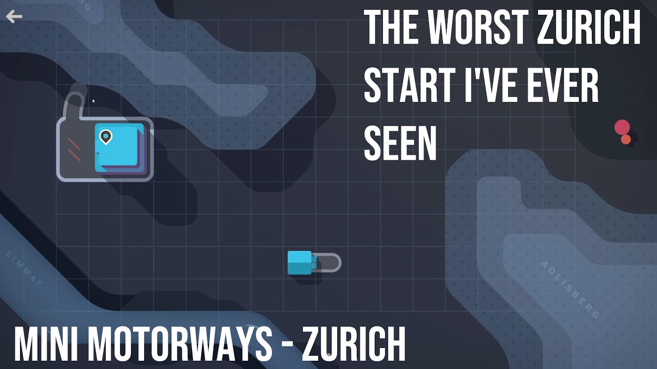 The Worst Luck I've Had in Mini Motorways Ever - YouTube