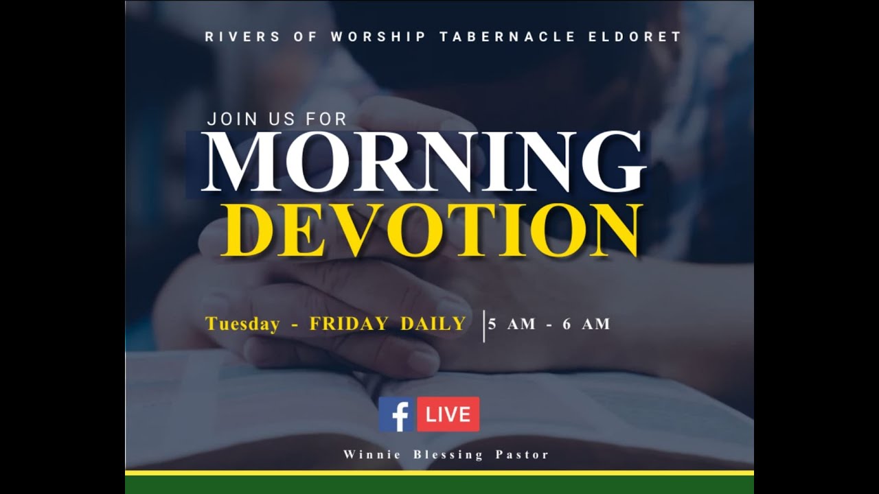 WELCOME TO MORNING DEVOTION - WEDNESDAY - YouTube