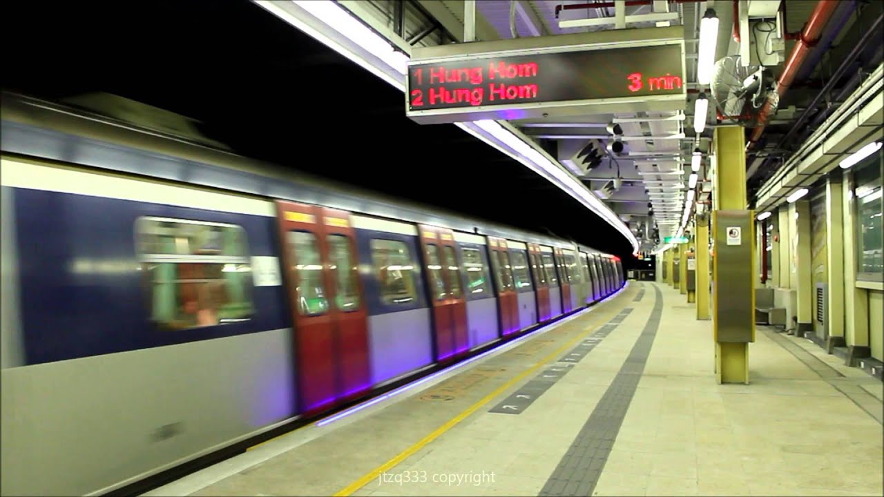 [MTR港鐵] MLR E110/E61 arriving East Rail Line Tai Wo Station 東鐵綫太和站 ...