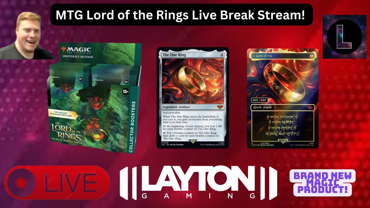 Magic Lord of the Rings Live Breaks! Release Night Stream w/ Caleb at ...