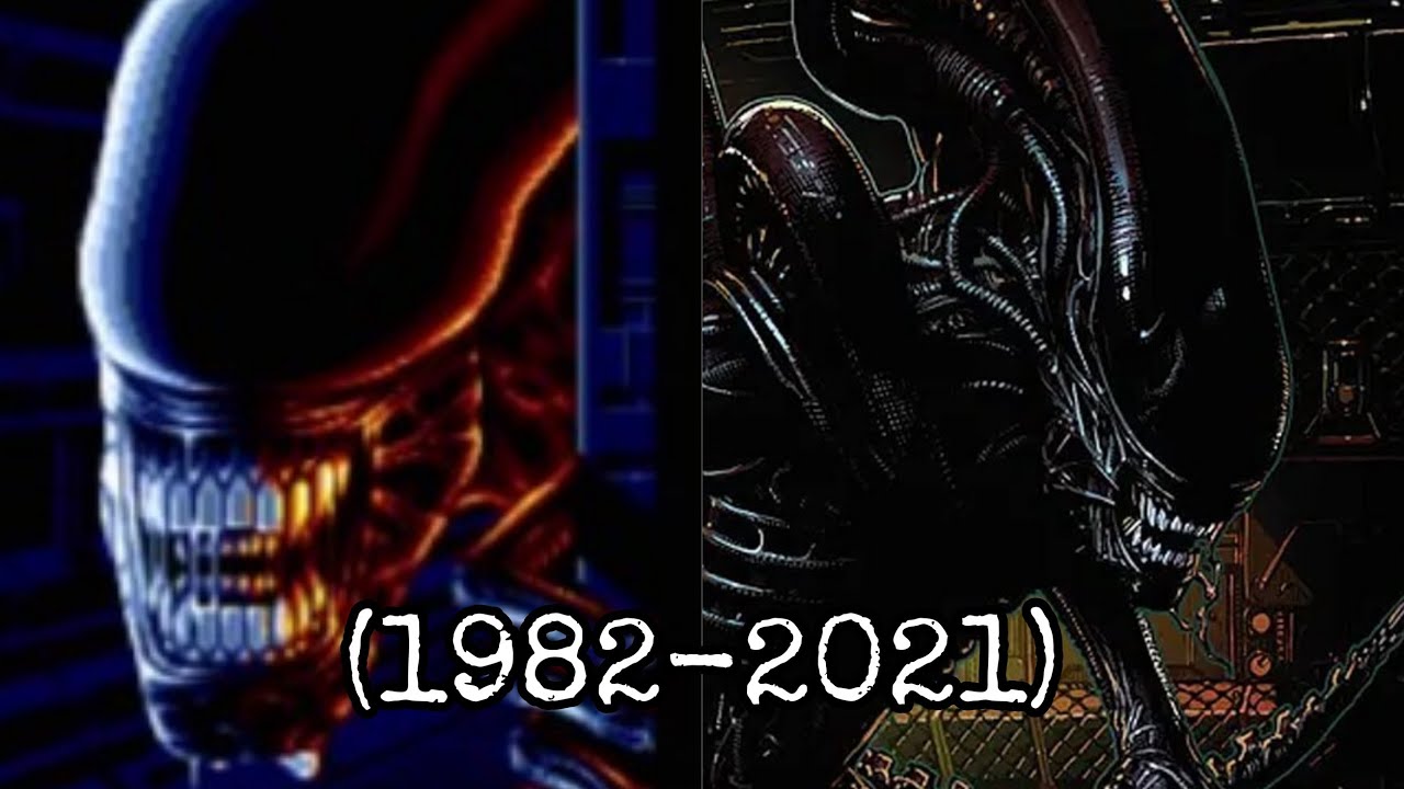 Evolution Of Aliens In Games (1982-2021) - YouTube