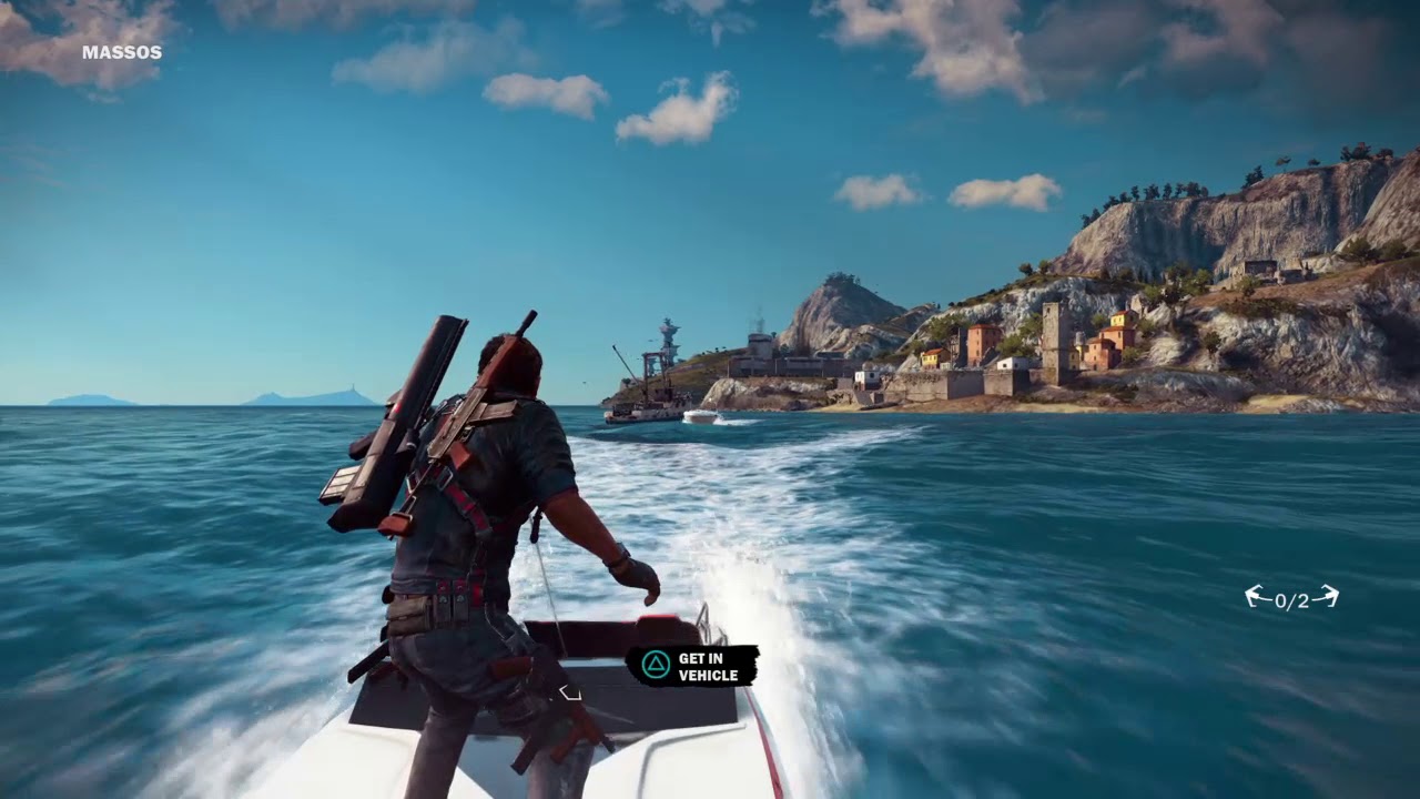 Just Cause 3 boat fun - YouTube