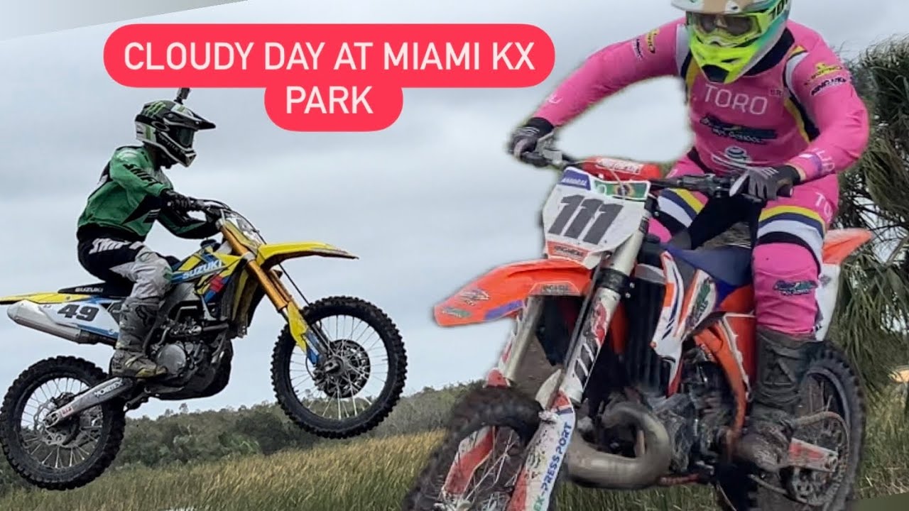 Miami MX Park Cloudy Day Motocross 2024 - YouTube