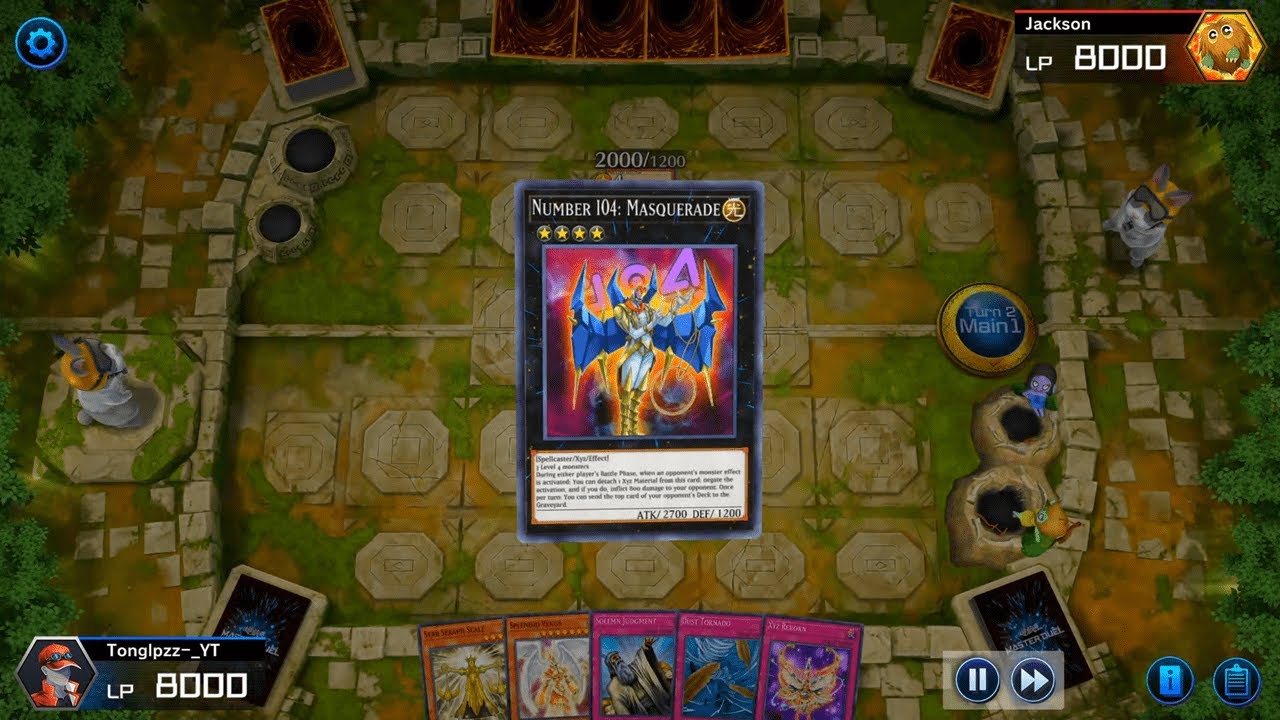 [ Yu-Gi-Oh! Master Duel ] l NUMBER 104 MASQUER FIRST TIME - YouTube