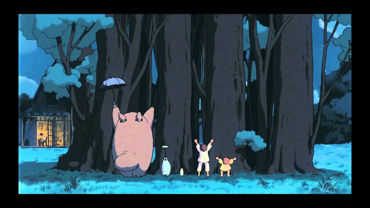 Totoro Tree Growing Scene