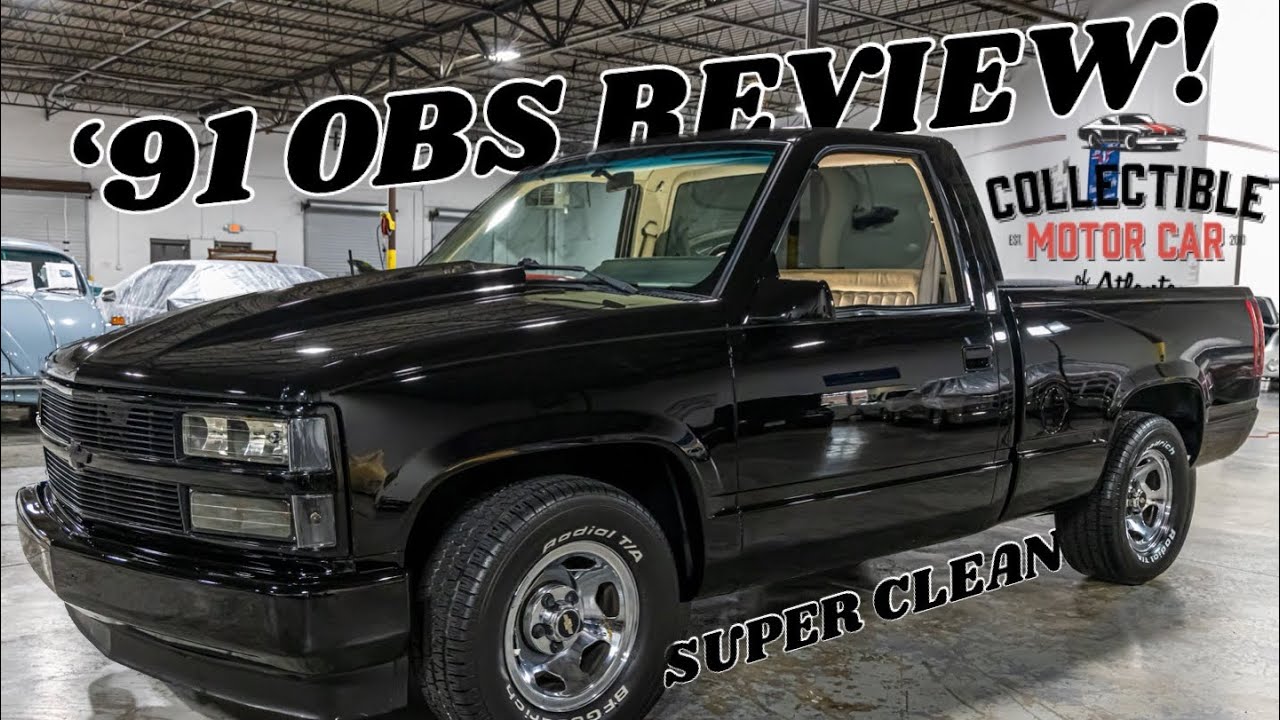 BLACK BEAUTY 1991 Chevrolet C1500 OBS Review - Collectible Motorcar of ...