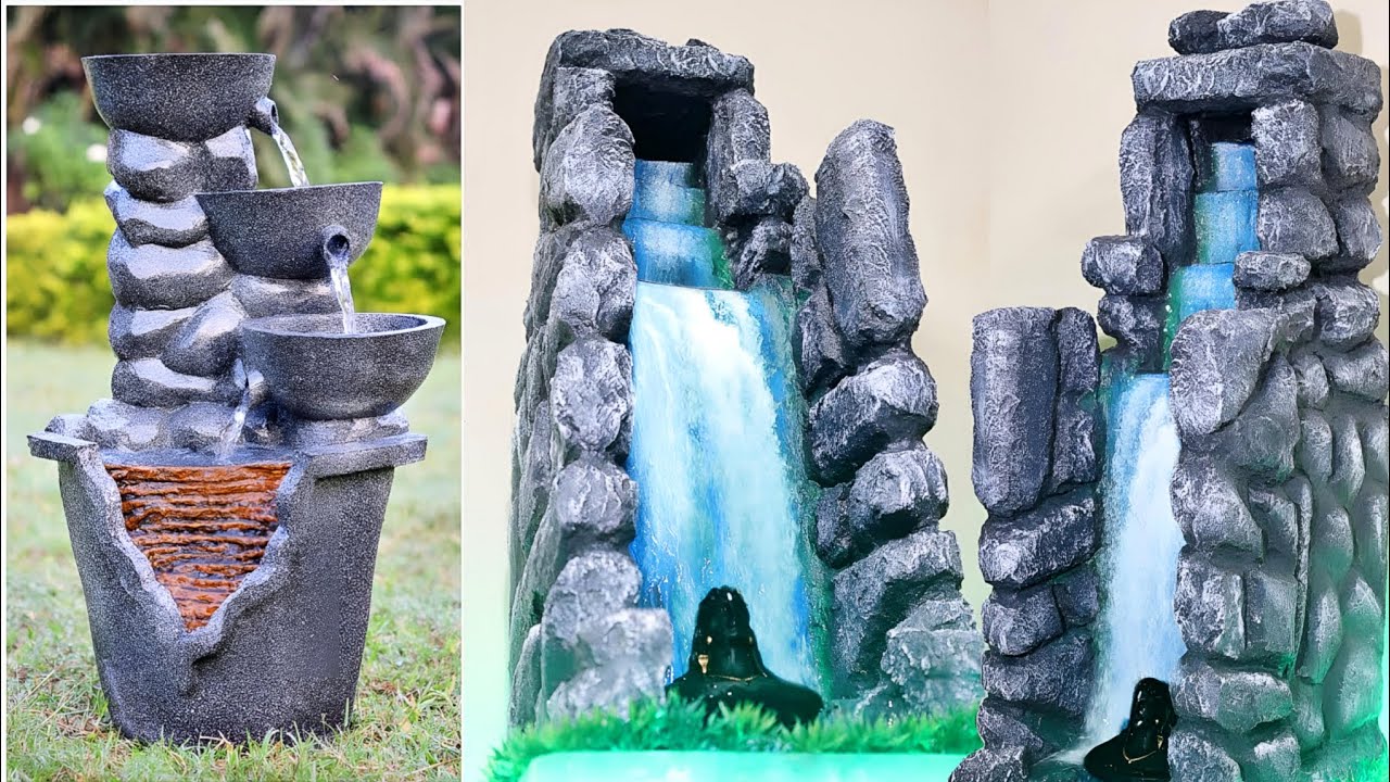 Awesome Beautiful Top 2 Indoor Tabletop Waterfall Fountains | DIY Best ...