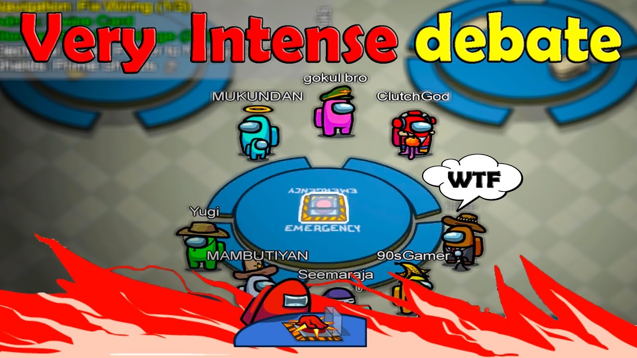 Very Intense Debate in Among Us | Need 200 IQ to Survive - YouTube