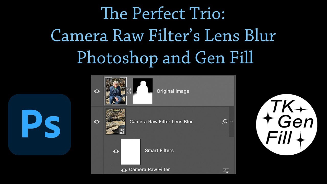 The Perfect Trio: Camera Raw Filter's Lens Blur, PHOTOSHOP and Gen Fill ...