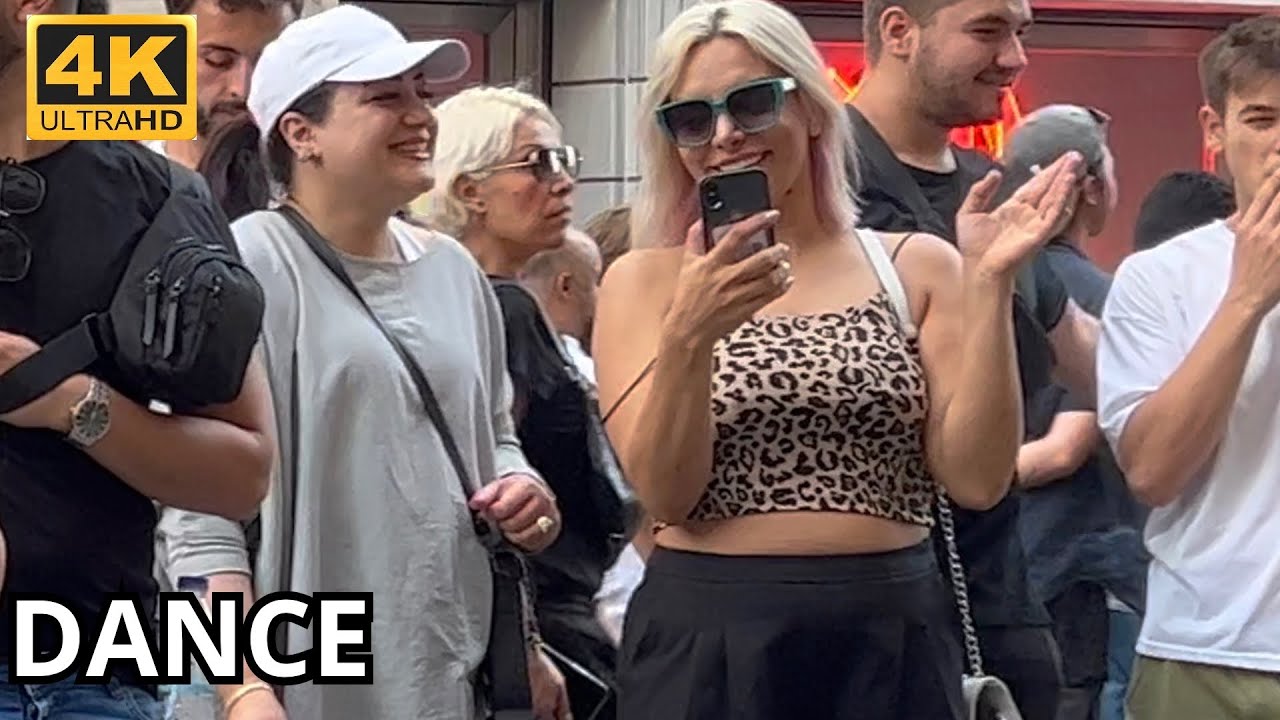Iranian woman dancing in the street🥁🥁💃 Sercan Darbuka🪘 - YouTube
