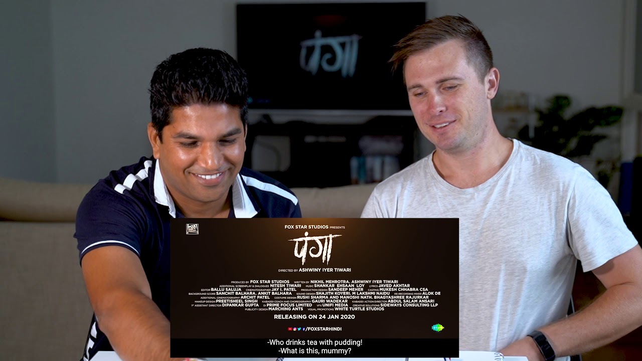 PANGA TRAILER | Aussie and Indian reaction | Kangana Ranaut | Richa ...