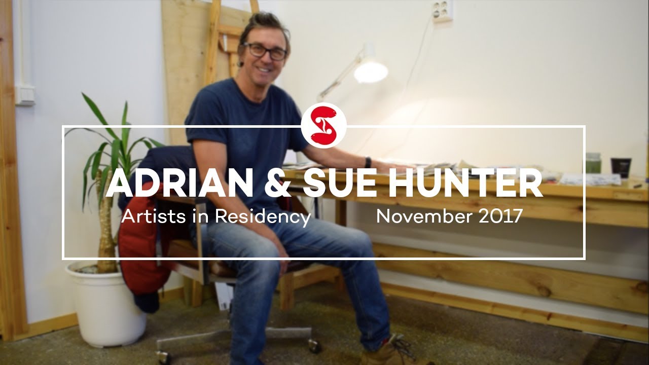 Adrian & Sue Hunter | Artists in Residency | November 2017 - YouTube