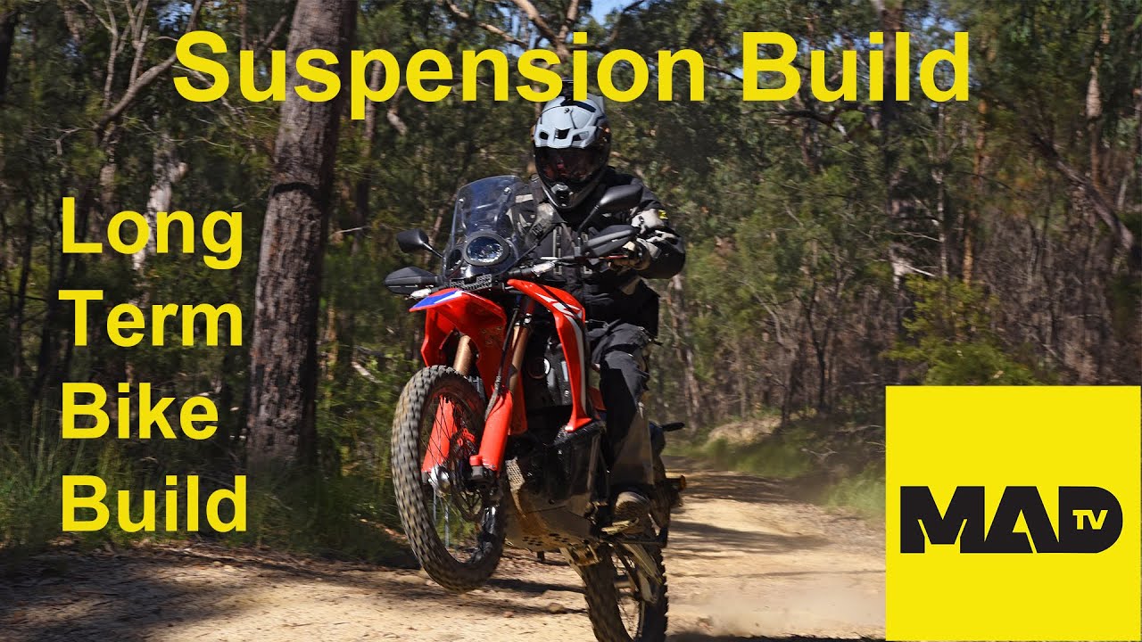 Honda CRF300L Rally Suspension Build Rally Raid Products Level 2 Long ...