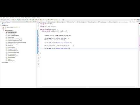 Programação Java - usando o scanner ! - YouTube
