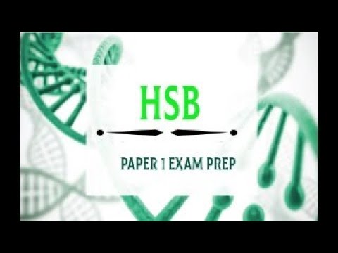 HSB PAPER 1EXAM 2024 PREPARATION Day 1 Part 2 - YouTube