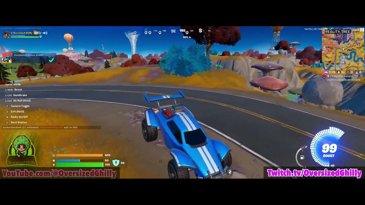 Fortnite - Perform a 720 front or back flip in the air with an Octane ...