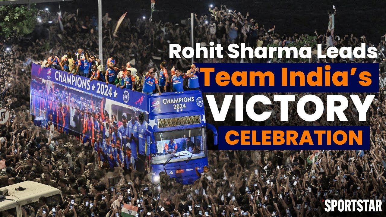 Team India's T20 World Cup victory parade in Mumbai | Highlights - YouTube