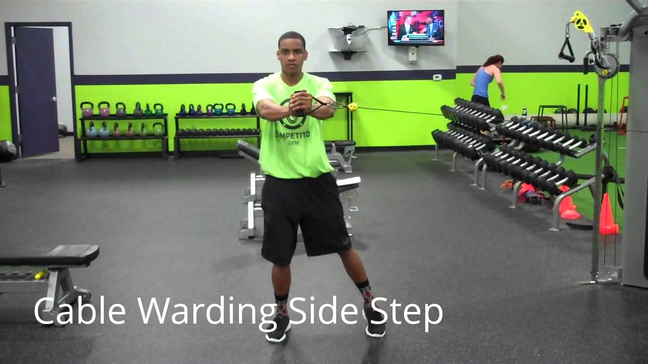Cable Warding Side Step - YouTube