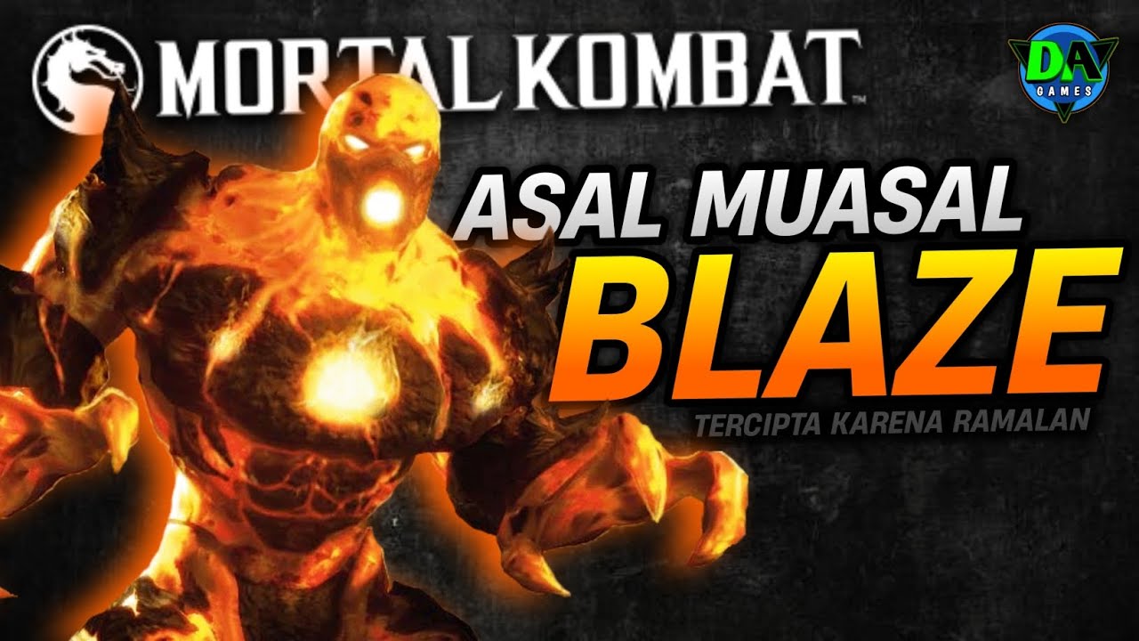 Bagaimana Karakter BLAZE Tercipta? Mortal Kombat - YouTube