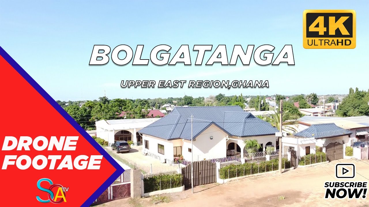 DRONE FOOTAGE - BOLGATANGA (4K) - YouTube