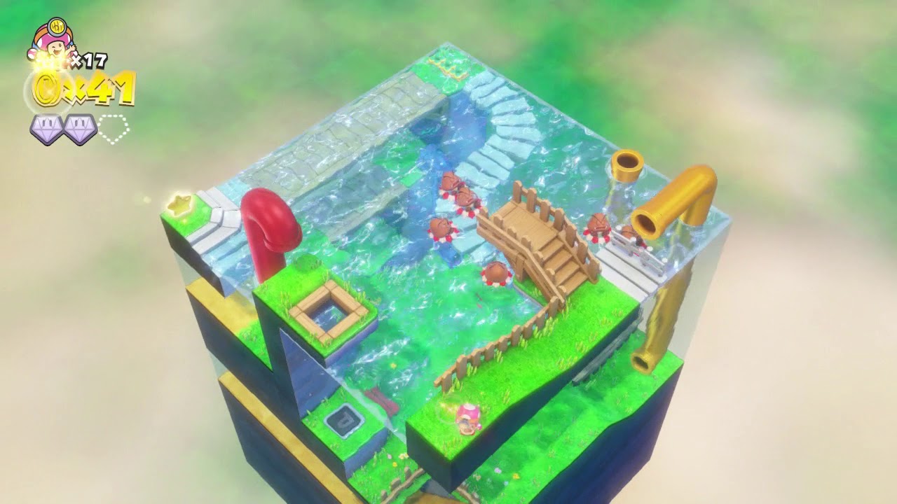 Captain Toad Treasure Tracker Chapter 2 Level 5 100 Walkthrough Youtube