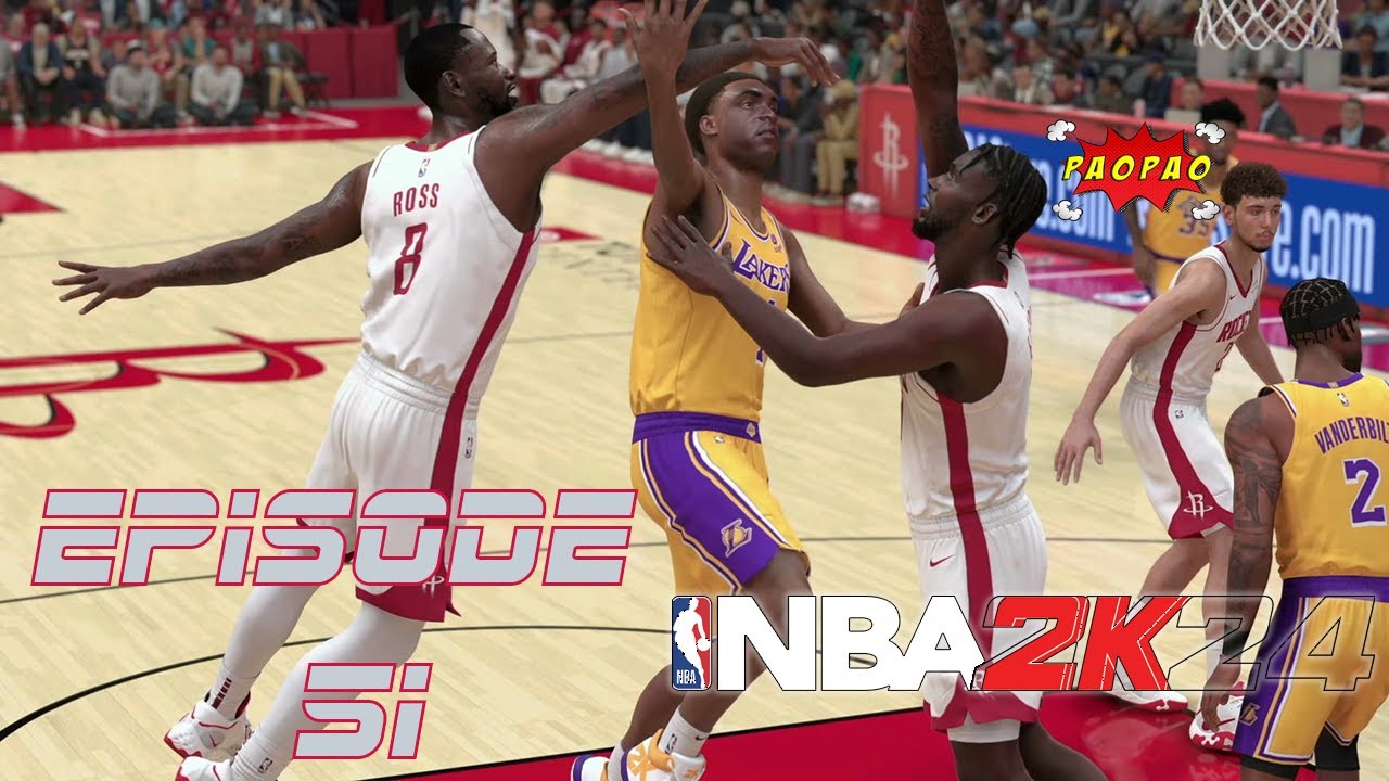 TAKE OFF! (GAME #48 @ ROCKETS) | NBA 2K24 MyCareer Episode 51 - YouTube