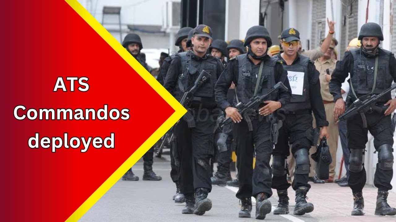 ATS Commandos have been deployed outside Uttar Pradesh State Assembly ...