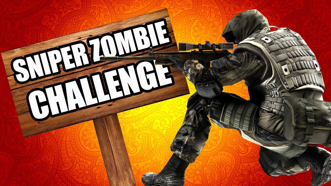 HELPLESS SNIPER CHALLENGE (Call of Duty Zombies) - YouTube